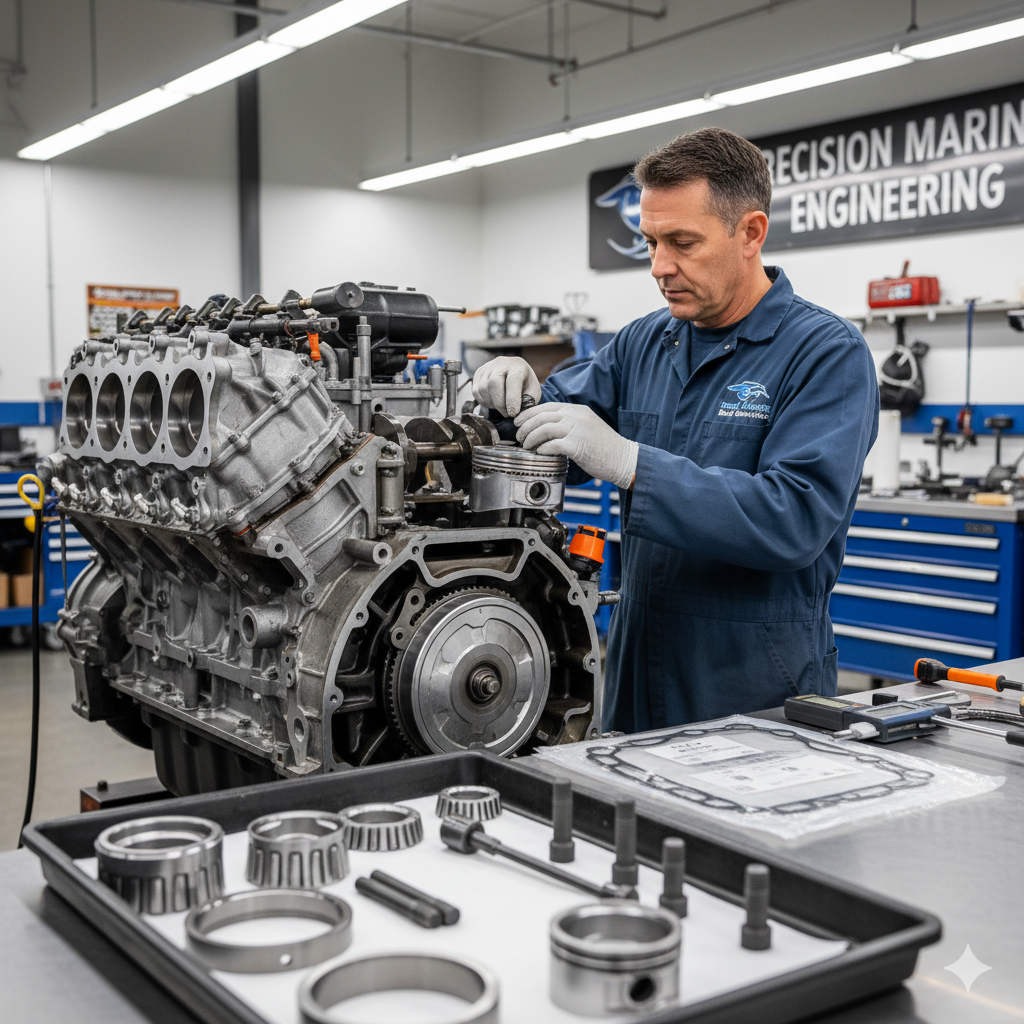 Marine Engine Rebuild Service in Long Beach Breeze Marine
